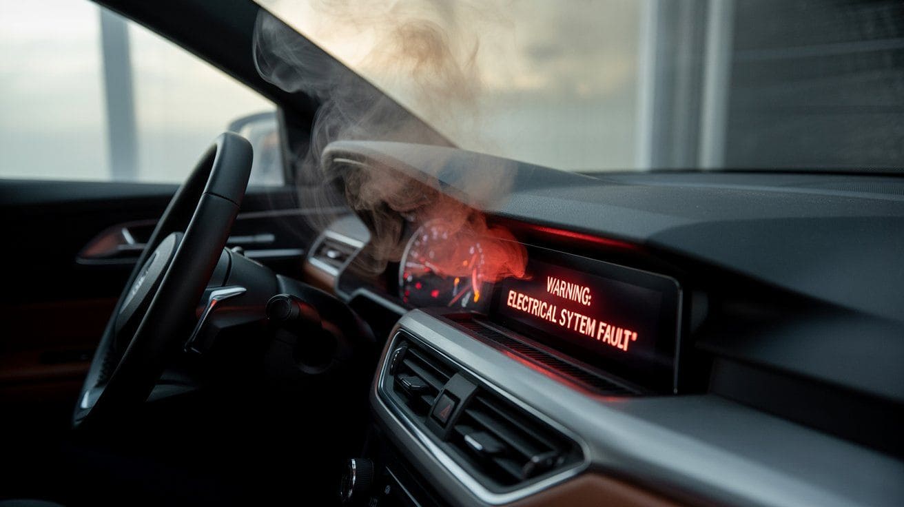 Why Is My Car AC Blowing Smoke? 5 Causes & Fast Fixes